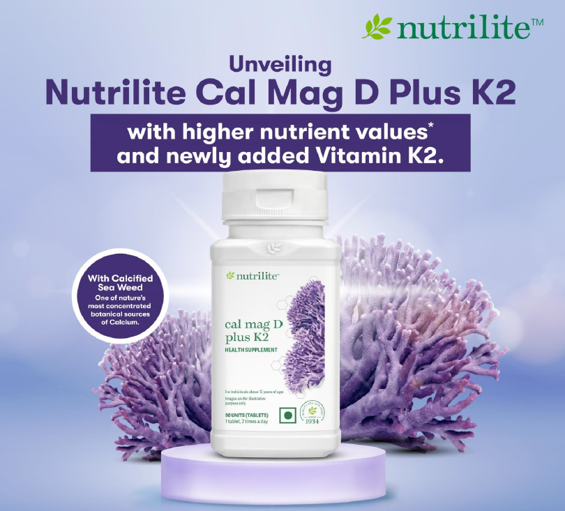 What are the features & benefits of Nutrilite Cal Mag D Plus K2 ...
