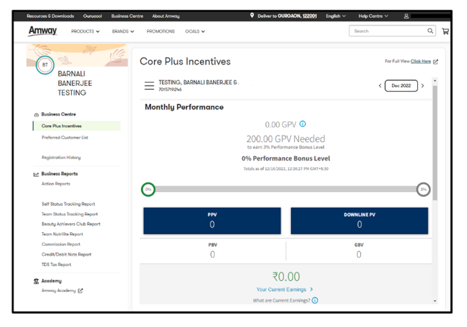 How can I access the Core plus+ tools ? – Amway Care