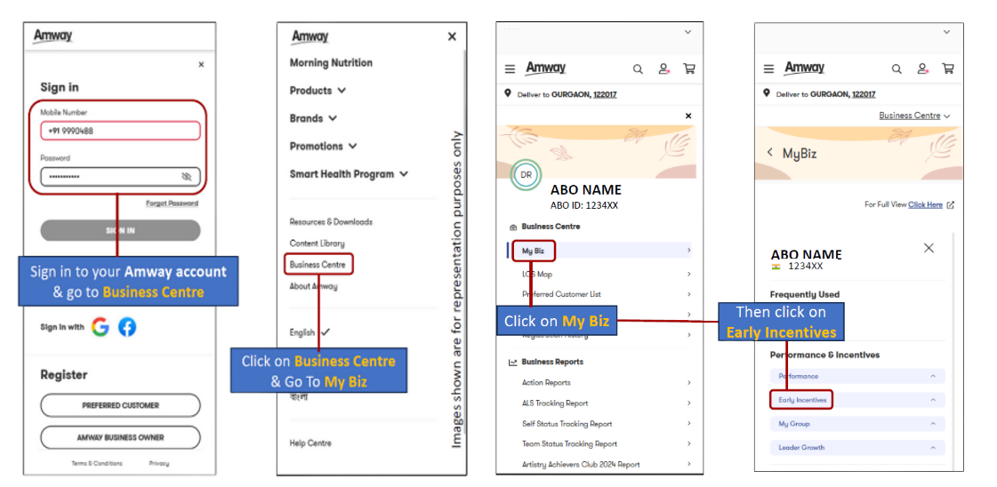 How do I access the SSI tracking tool? – Amway Care