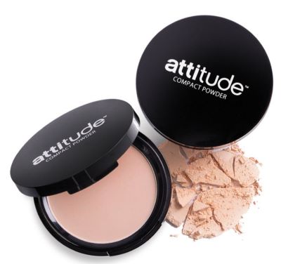 What are the features of Attitude compact powder? How to apply it ...
