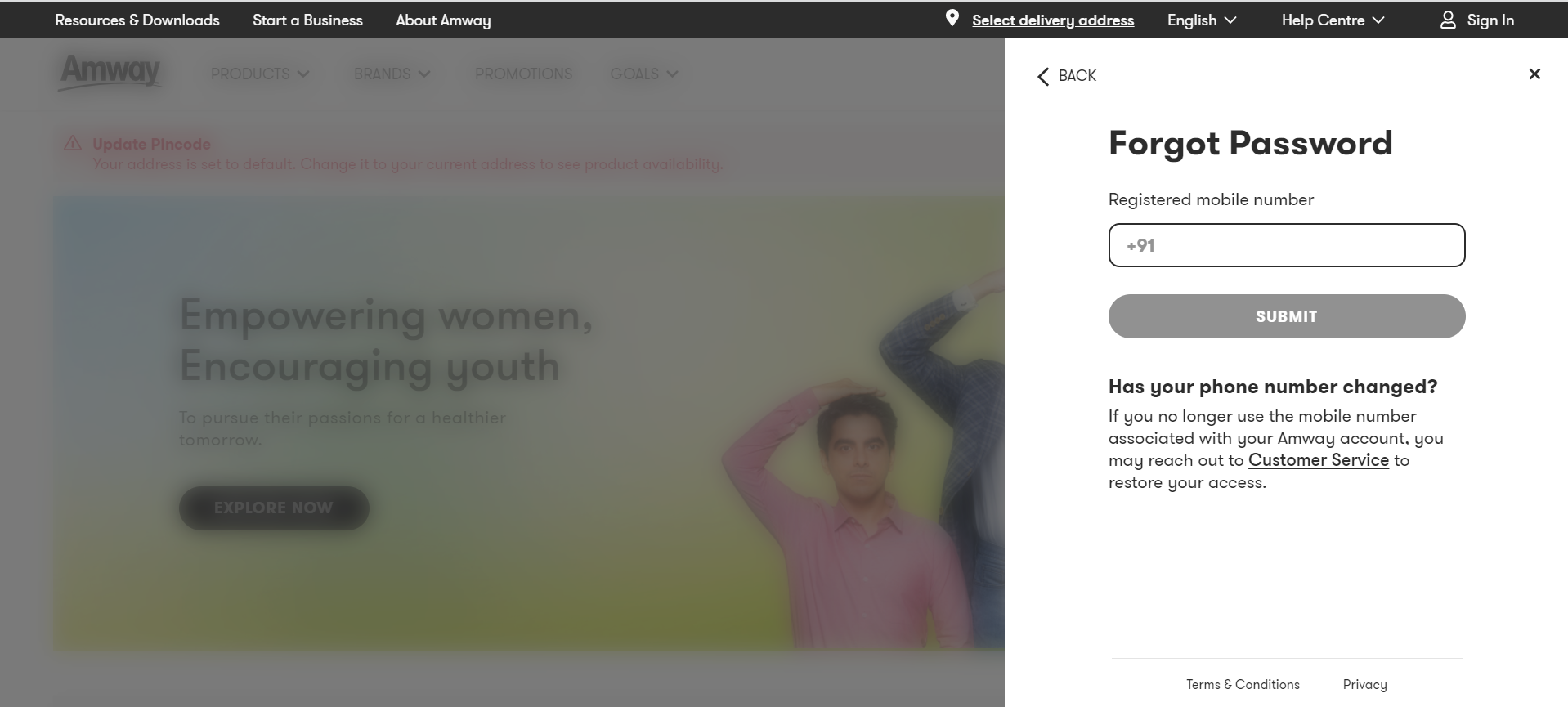 How to login to the Amway India website? – Amway Care